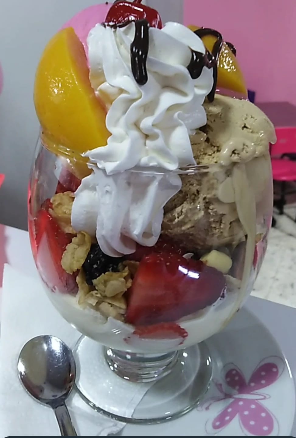 Beulah Copas con helado – Menu digital